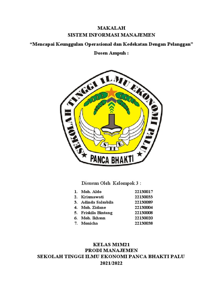 Makalah Sim Kelompok 3 | PDF