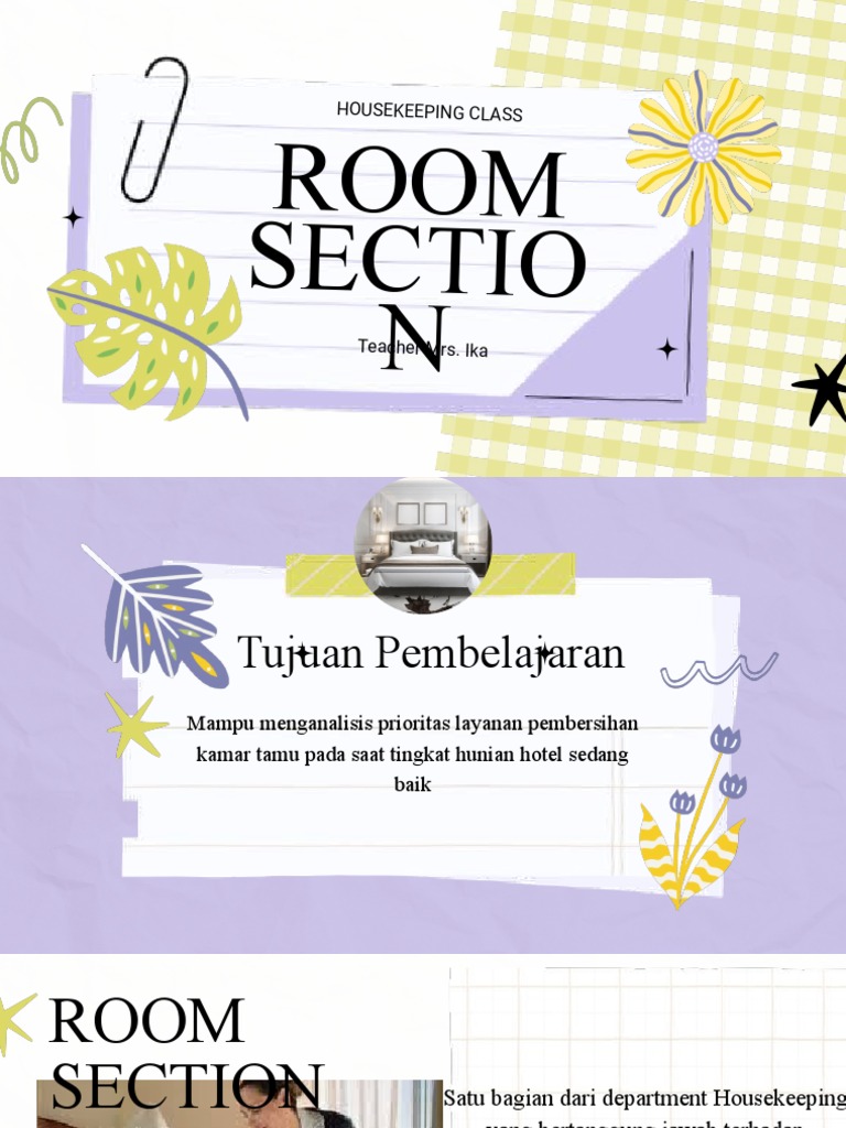Room Section | PDF