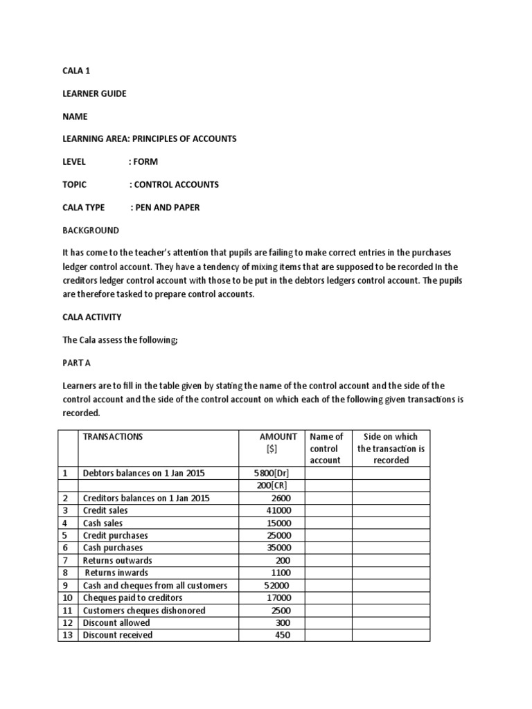 Accounting Cala 2022 | PDF | Debits And Credits | Business Economics