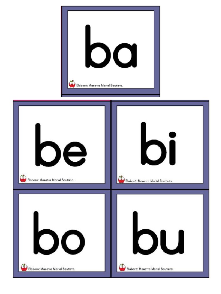 Silabas B | PDF