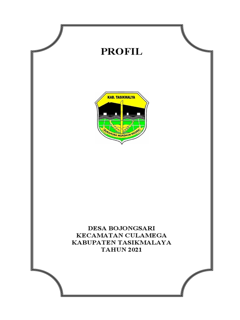 Profil Desa Bojongsari 2021 | PDF