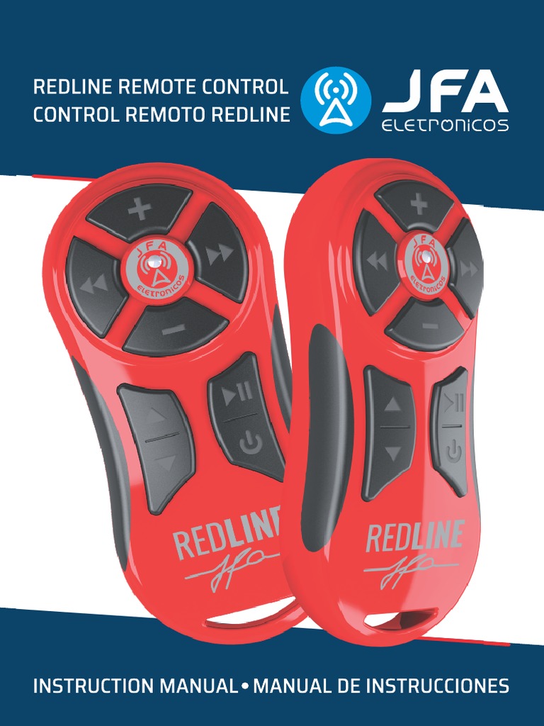 Manual Jfa Controle Redline | PDF