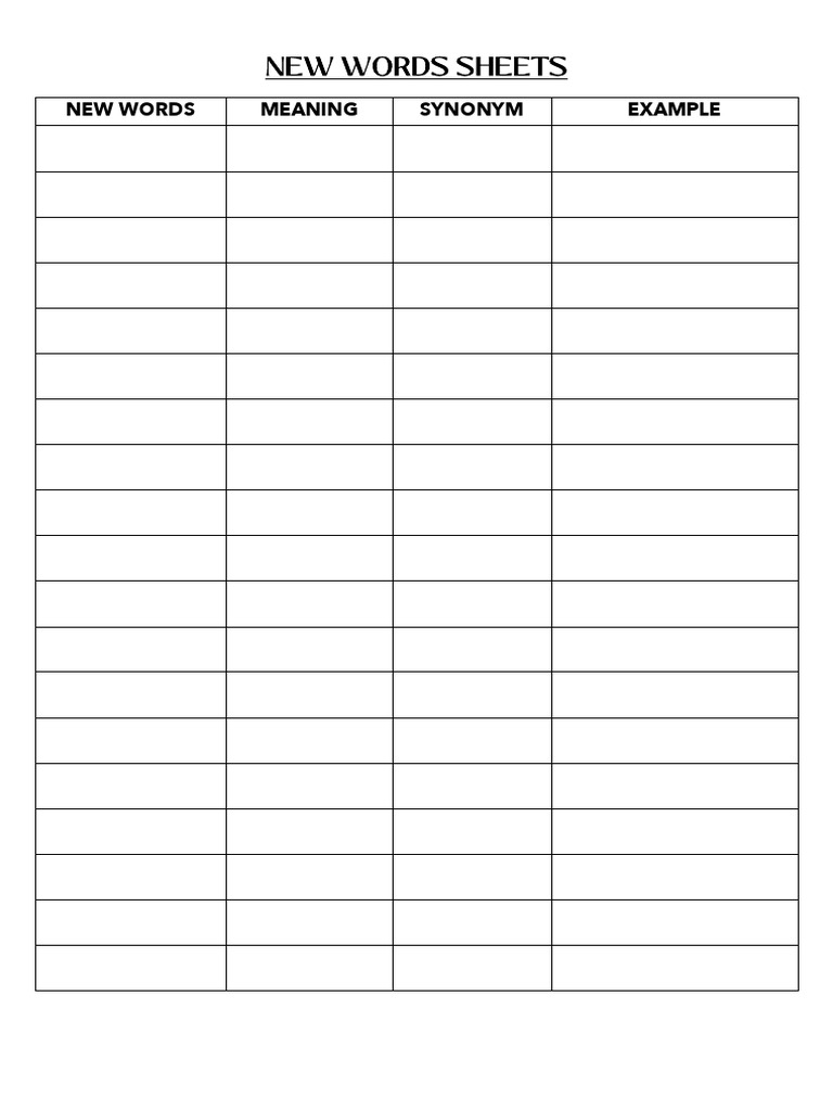 new-words-pdf