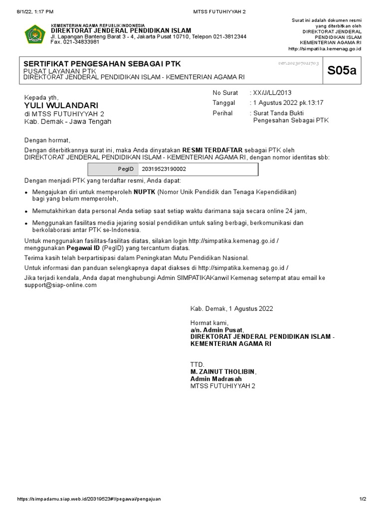 S07a - YULI WULANDARI | PDF