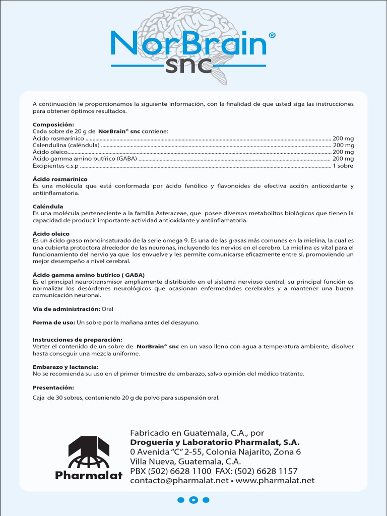 Norbrain Esp | PDF | Cerebro | Mielina