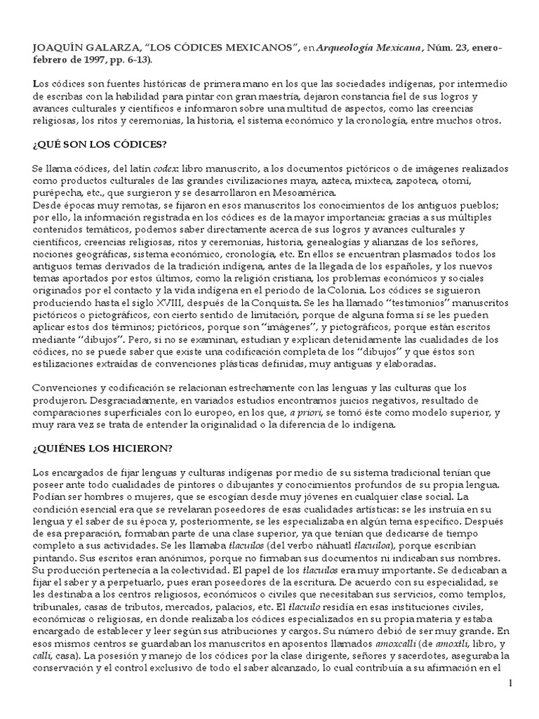 TLACUILO | PDF | Códice | México