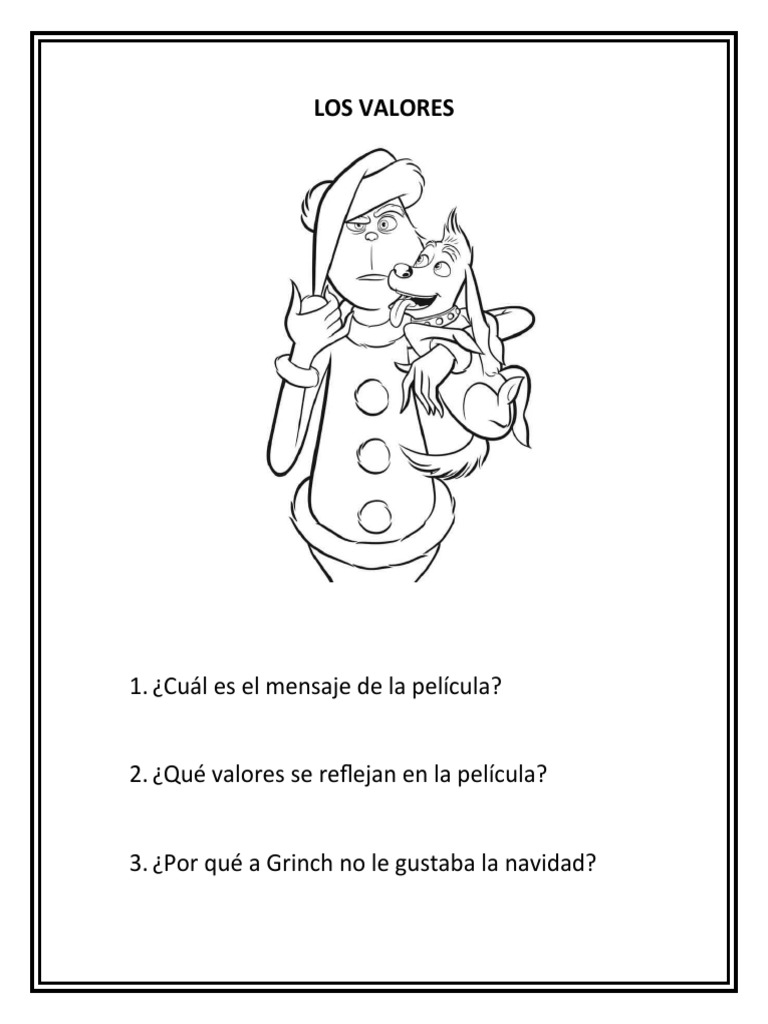 El Grinch | PDF