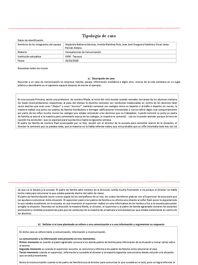A1 Bsa | PDF | Comunicación