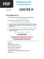 Uso de la X y CC: Reglas y Ejemplos | PDF