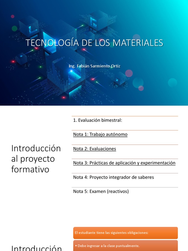 Tecnologia de Los Materiales Clase 1 | PDF | Rieles | Aleación