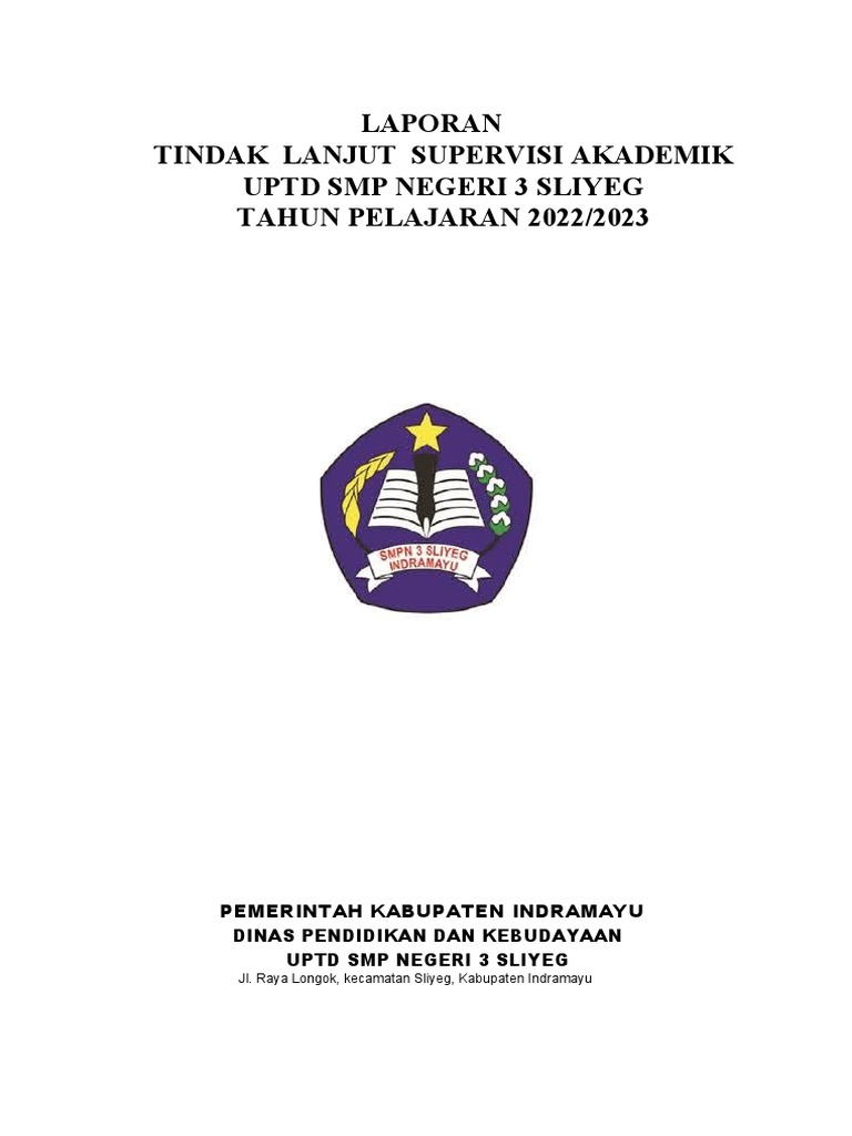 Laporan Tindak Lanjut Supervisi | PDF