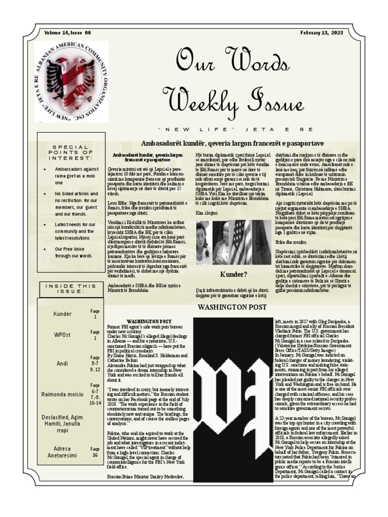 Newsletter Volume 14 Issue 06 | PDF
