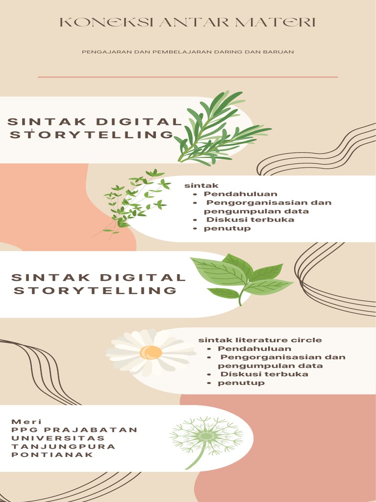 Sintak dalam Digital Storytelling | PDF