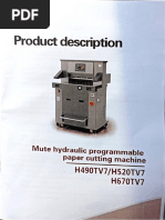 How To Operate A Binding Machine | PDF