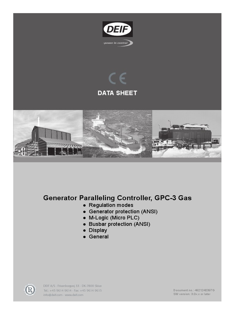GPC-3 Gas Data Sheet 4921240397 UK | PDF | Personal Computers ...