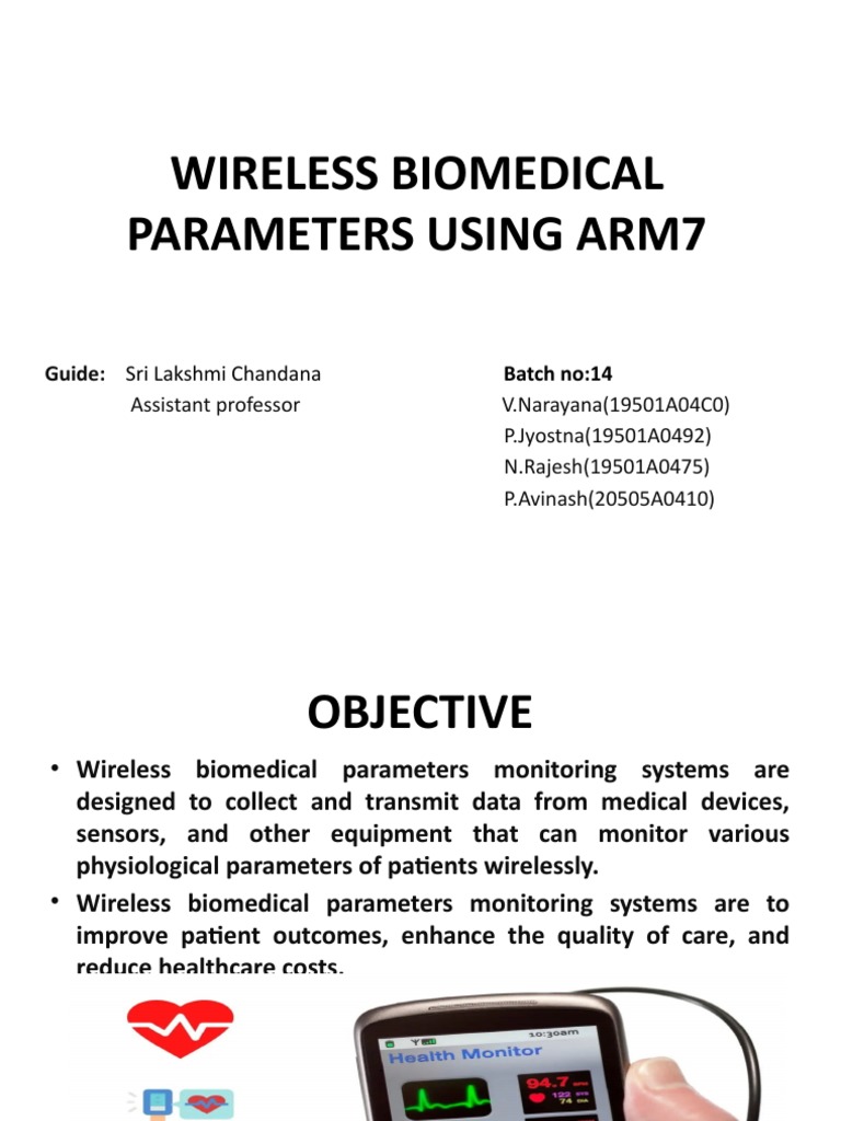 Wireless Biomedical Parameters Using Arm9 | PDF | Wi Fi | Microcontroller