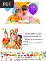 7th Birthday Script | PDF | Birthdays