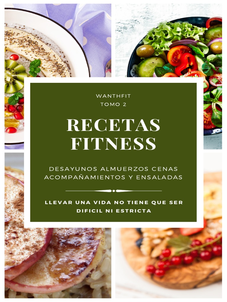 Recetario Fitness: 250 Recetas Saludables | PDF | ensalada | Carne