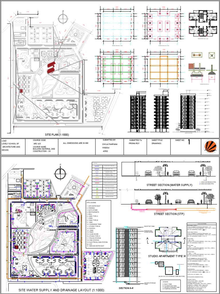 Site Plan (1:1000) | PDF