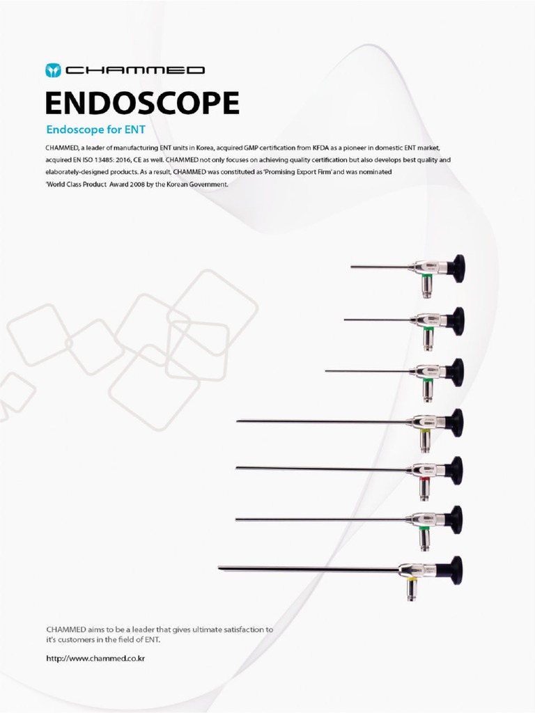 (Catalogue) Endoscope (Chammed) | PDF