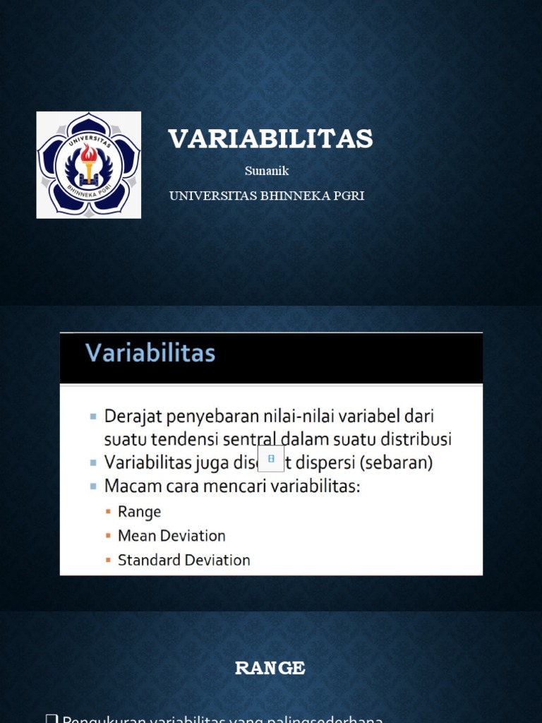Validitas Statistik Deskriptif | PDF