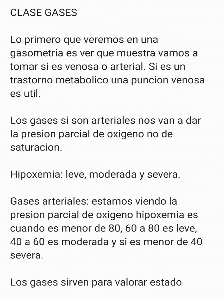 Gases Arteriales - 220630 - 143732 | PDF