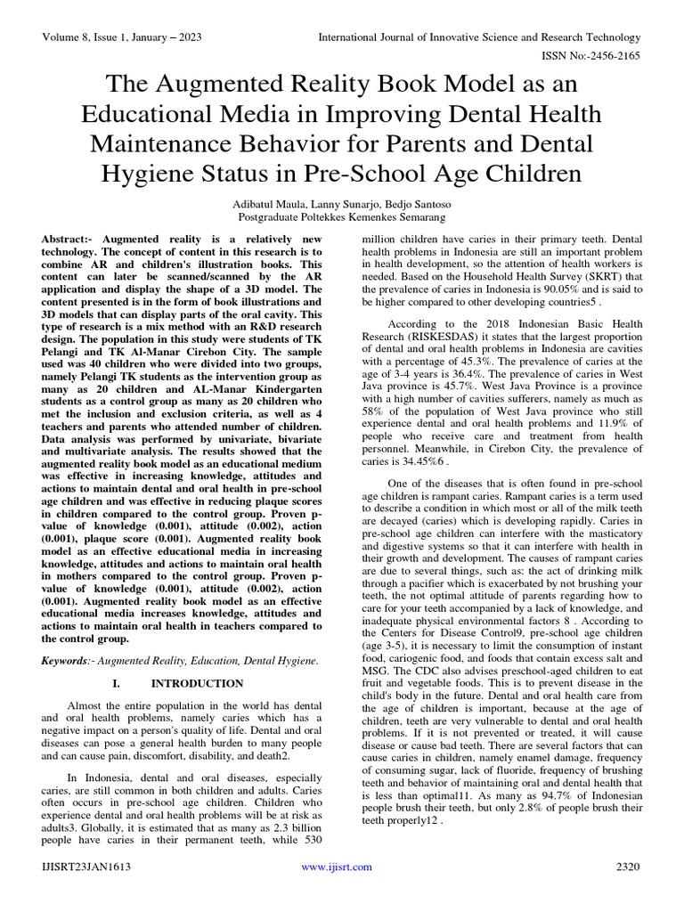 The Augmented Reality Book Model As An Educational Media in Improving ...
