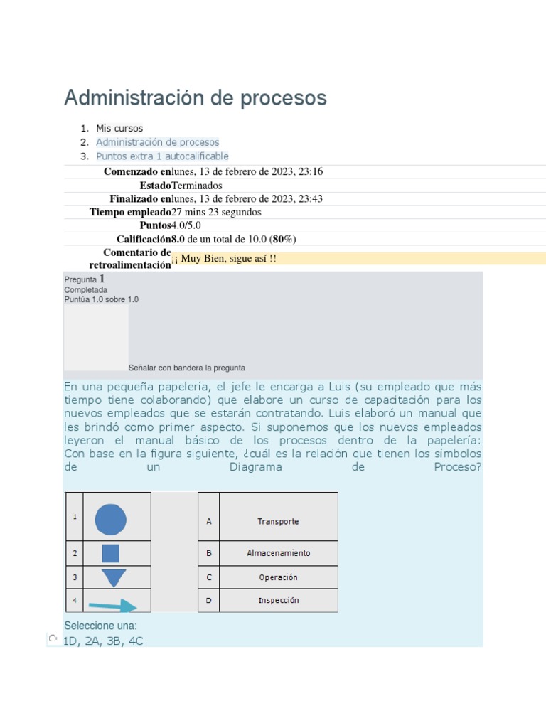 AdeP Examen Sem - 1 PE | PDF