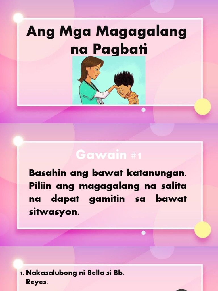 Magalang Na Pagbati | PDF