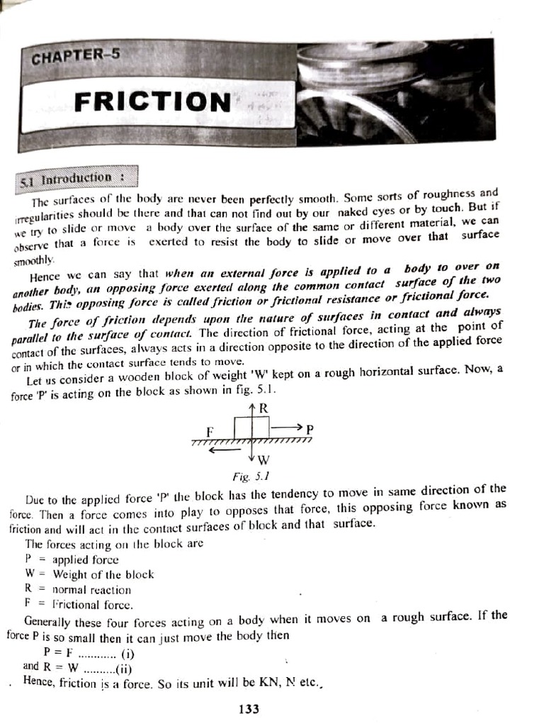 Fric 1 | PDF | Friction | Force