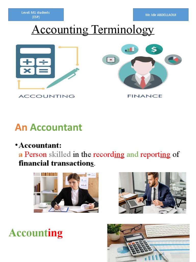 Accounting Terminology | PDF | Career & Growth | Finance & Money Management