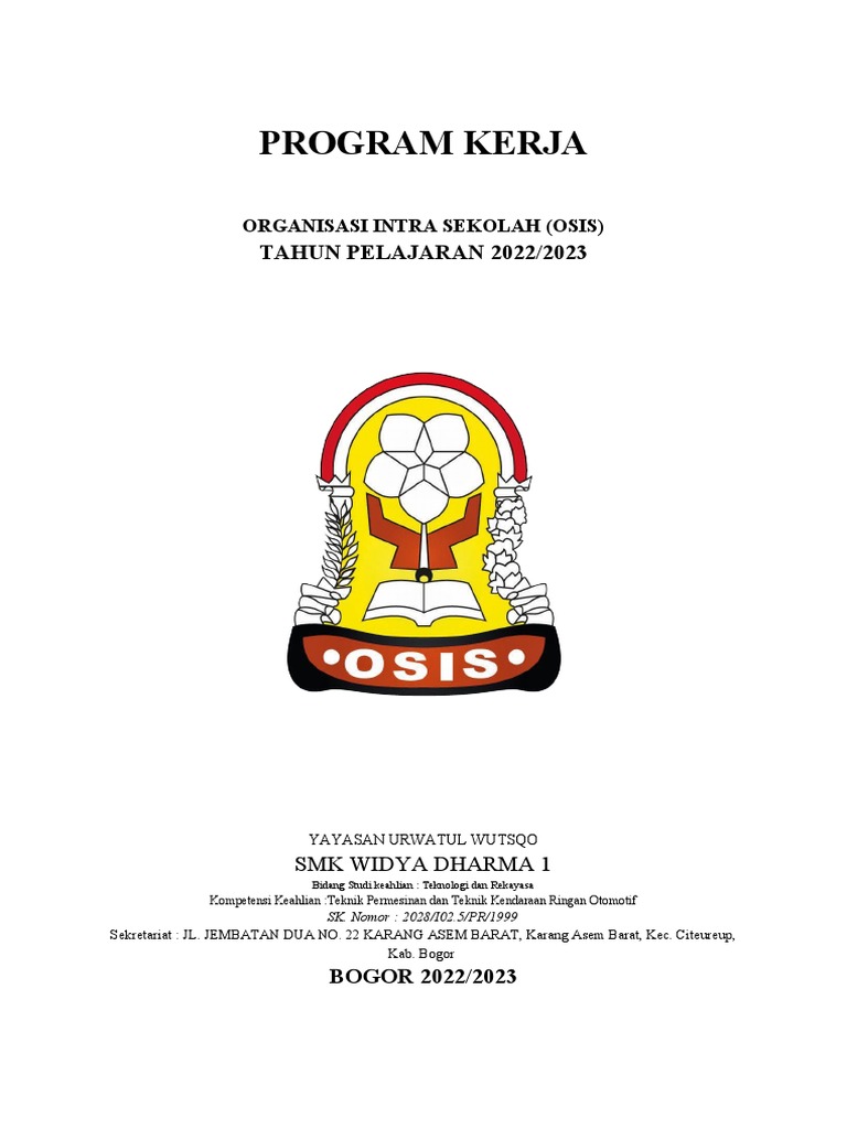Proker Osis 2023 | PDF