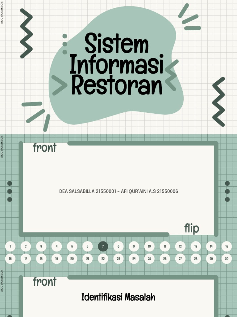 Sistem Informasi Restoran | PDF