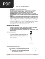 Indoor Ceremony Color Guard Instructions | PDF | Military Sociology ...