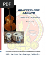 Class 11th Music Notes | PDF | Chordophones | Musical Instruments