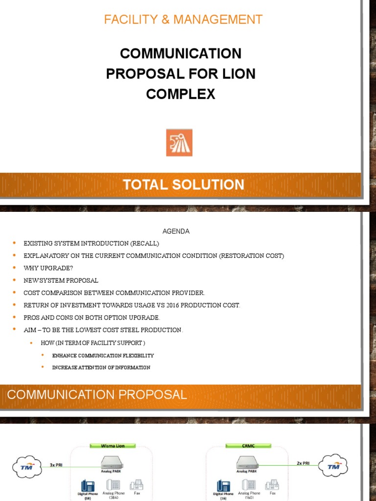 Pabx Proposal | PDF | Telecommunications | Computing