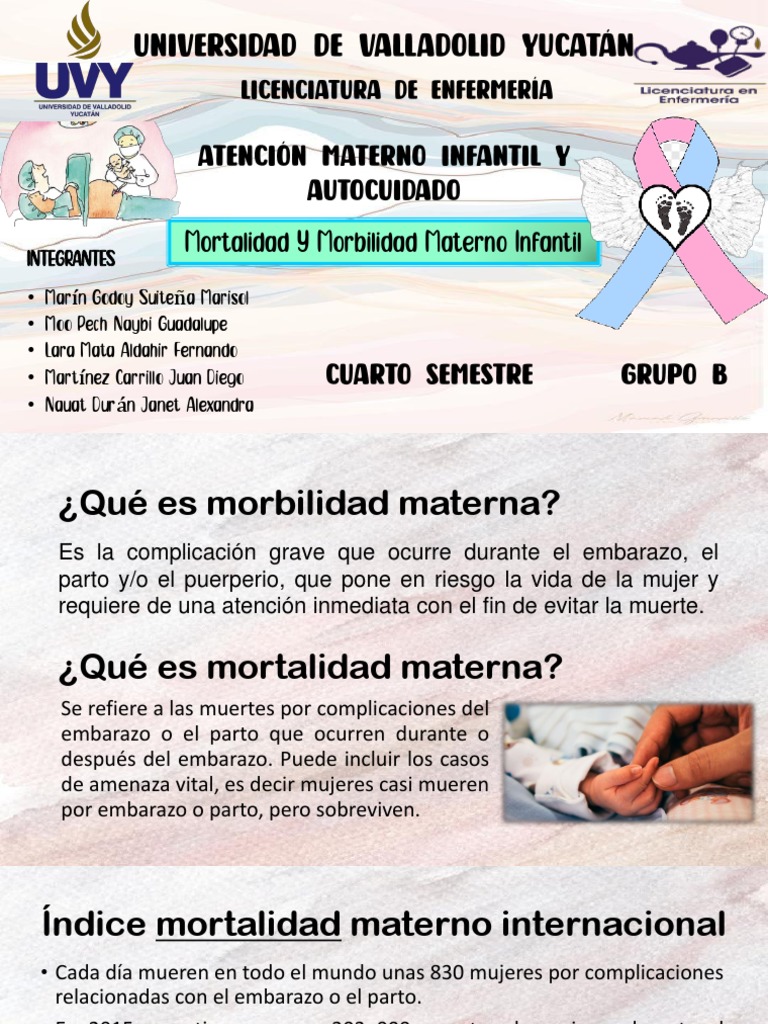 Morbilidad y Mortalidad Materna | PDF | Muerte materna | El embarazo