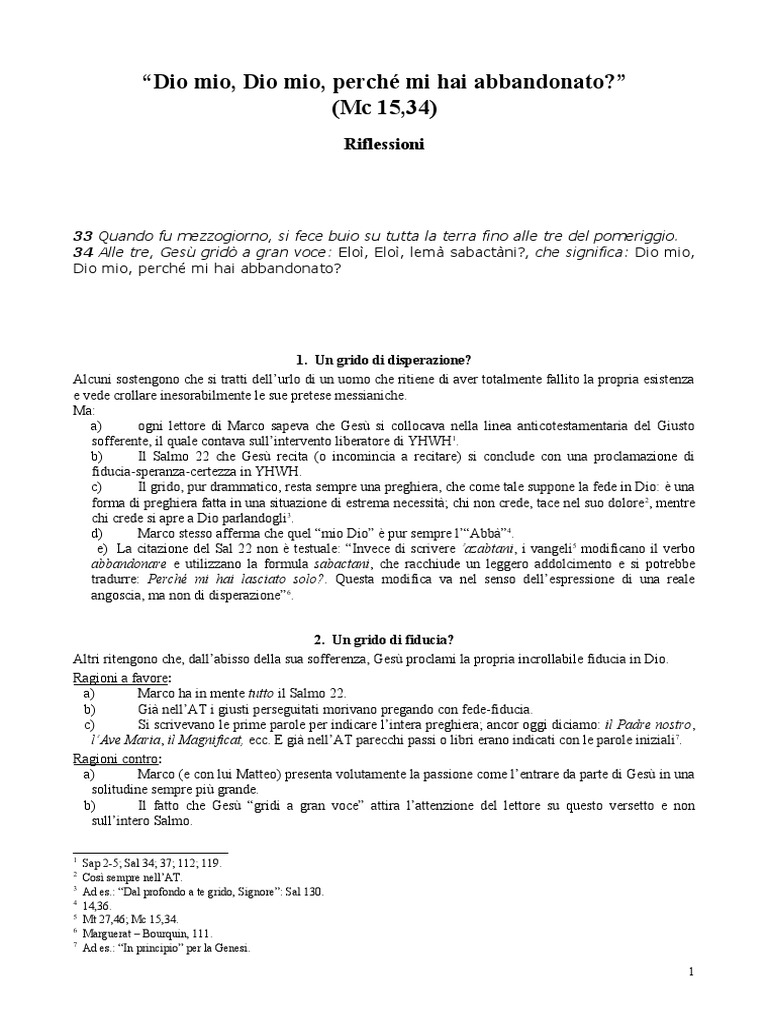 Dio Mio, Dio Mio | PDF