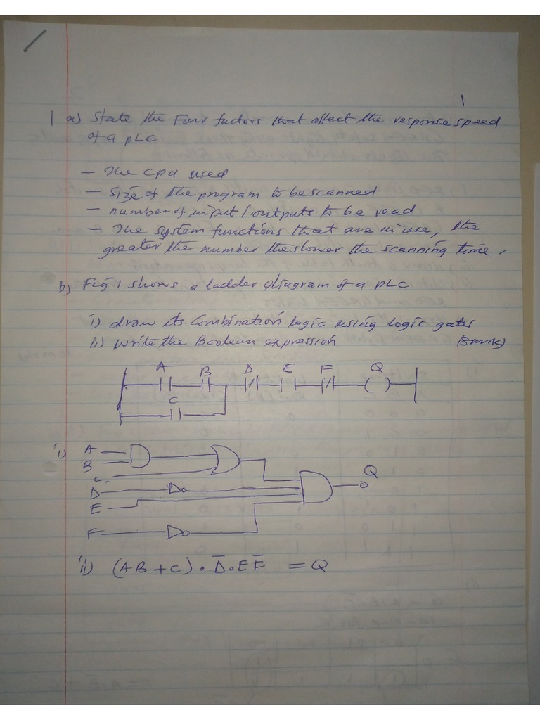 PLC Revision | PDF