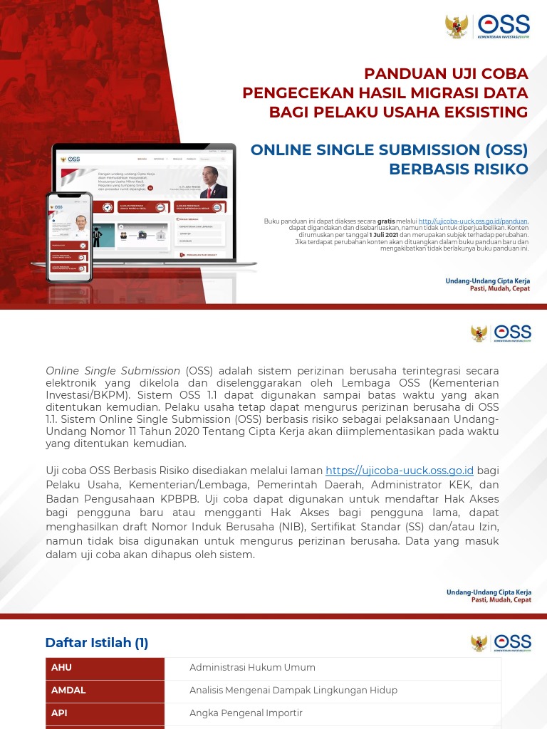 2.3 Pengecekan Hasil Migrasi Data Pelaku Usaha Eksisting Rev | PDF