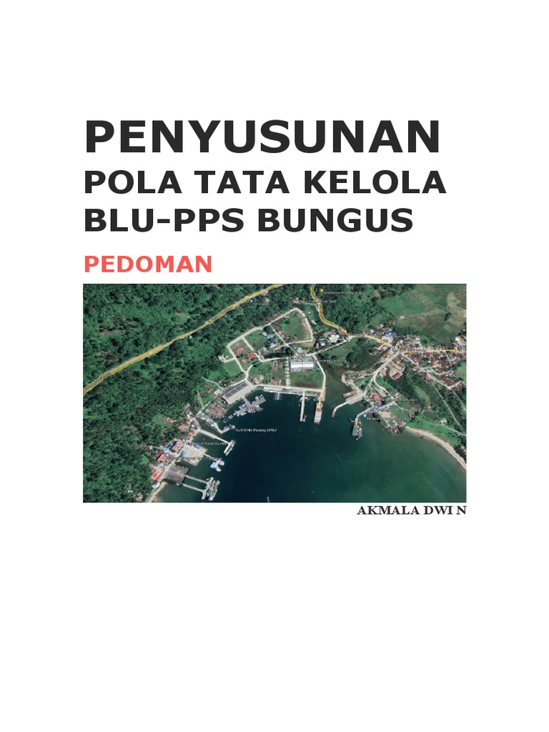 Penyusunan Pedoman Pola Tata Kelola Blu | PDF