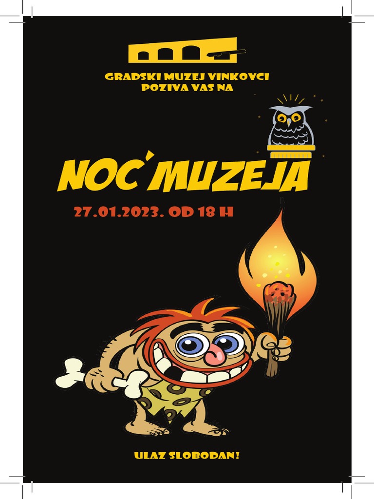 Gradski Muzej Vinkovci - Noć Muzeja 2023 | PDF