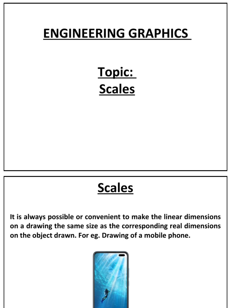 Scales | PDF | Drawing | Metre