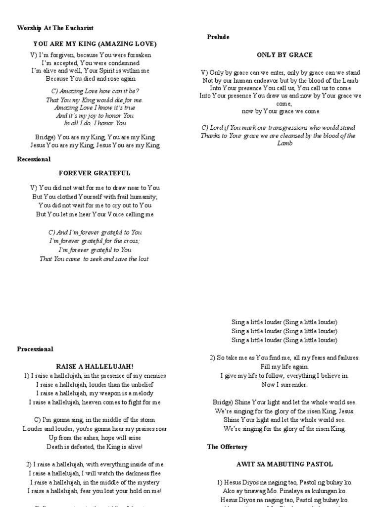 A Celebration of Faith Through Song: An Analysis of the Hymns and Music ...