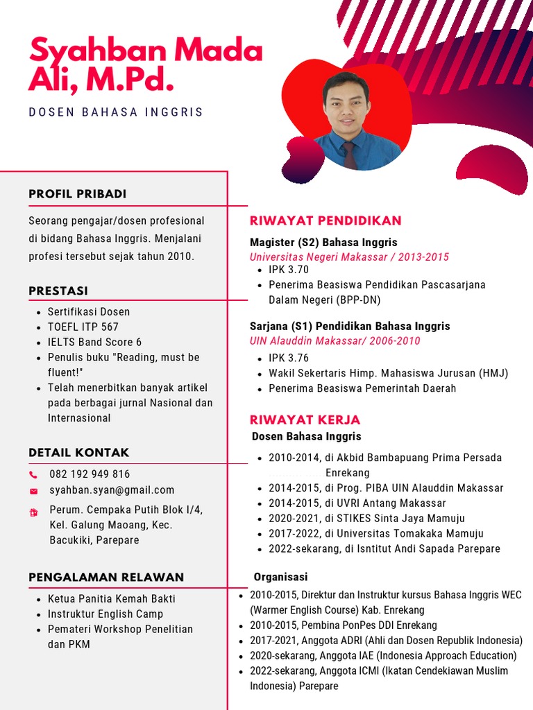 CV Syahban Mada Ali | PDF