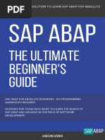 ABAP Cheat Sheet: System Fields Database Table Other Abap Related Tcodes | PDF | Computer ...