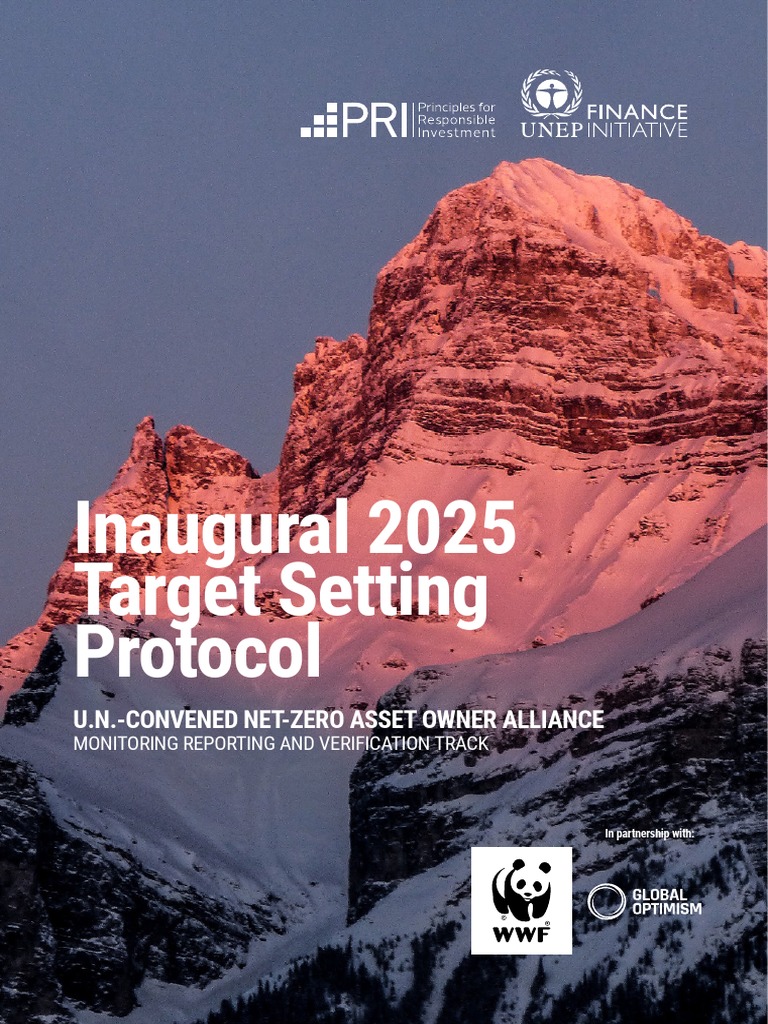 Alliance Target Setting Protocol 2021 | PDF | Climate Change Mitigation ...