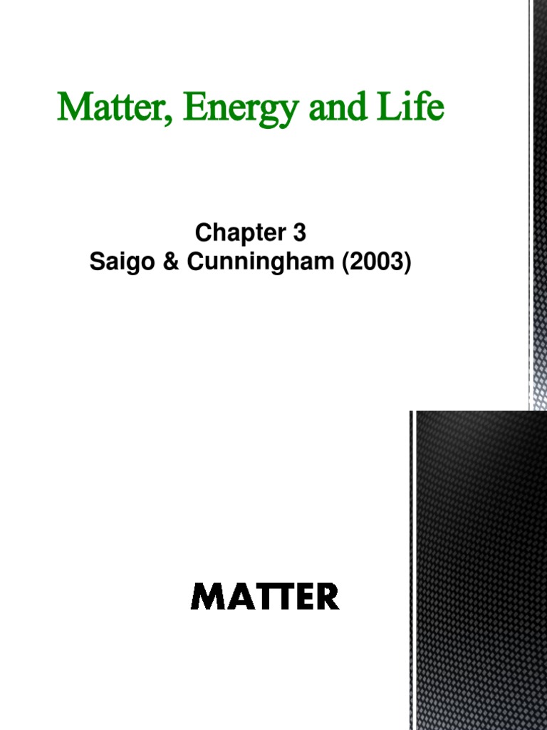 2 - Matter Energy Life 2015 | PDF | Food Web | Ecosystem