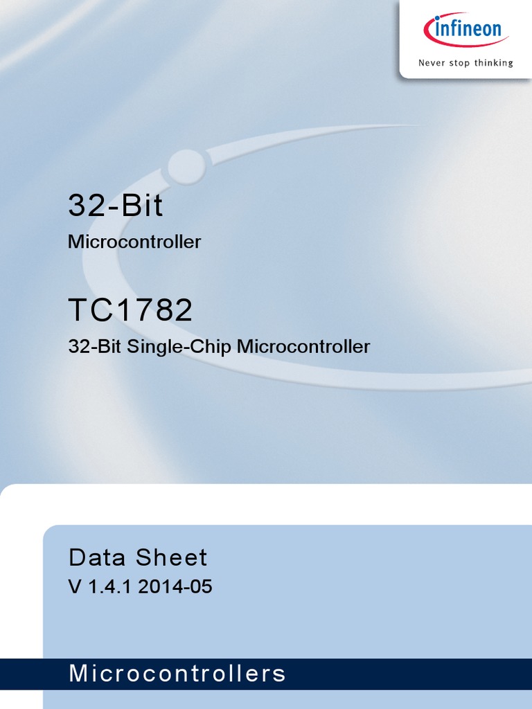 Infineon TC1782 DS v01 - 04 - 01 en | PDF | System On A Chip ...