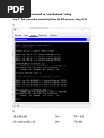 12.4.5 Packet Tracer - Basic Device Configuration | PDF | I Pv6 ...